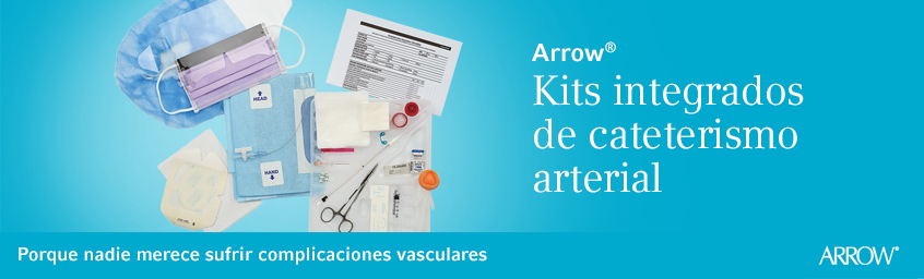 Kits integrales de cateterismo arterial Arrow® | LA | Teleflex